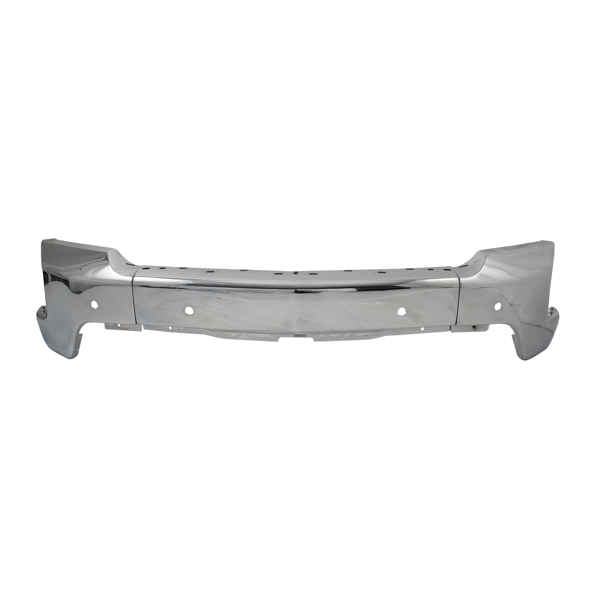 Steel Front Bumper Face Bar Chrome Fit For Chevy Silverado 1500 19-21 ...